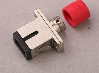 China Red Hat Good Compatibility FC/PC-SC/PC-SM Fiber Optic Adapter for Instrumentation for sale