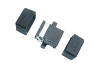 China High precision of mechanical dimensions duplex ceramic MPO Fiber Optic Adapter for sale