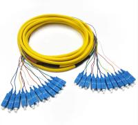 China SC/UPC To SC/UPC Bundle Branch 1310nm Fiber Optic Jumper for sale