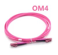 China LC Upc To LC Upc Multimode OM4 3.0mm Fiber Optic Patch Cords for sale
