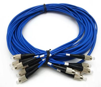 China 1550nm Simplex FC 2.0MM Multimode Armored Patch Cord for sale