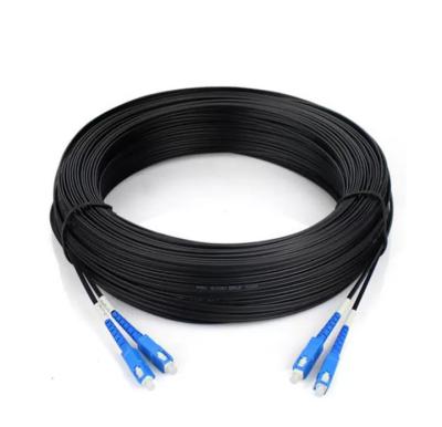 China SC UPC To SC UPC 100m G657A FTTH SM SX Optical Jumper Cord for sale