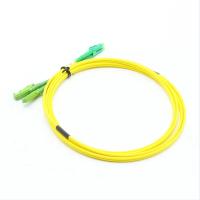 China FTTH Singlemode Duplex APC- LC APC E2000 Patch Cord 3.0mm Optical for sale