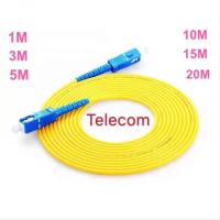 China 9/125 Duplex SC/UPC-SC/UPC Fiber Optic Patch Cord Single Mode for sale