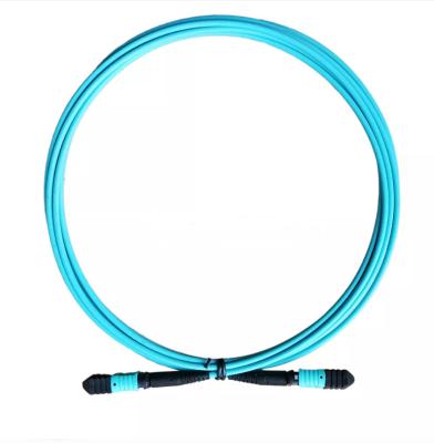 China 12 Cores 3.0mm MPO Male OM3 Patch Cord UPC MM Low / Standard Loss for sale