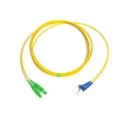 China LSZH PVC Optic Fiber Patch Cord SM SX G657A2 G652D OM1 2 SC LC ST FC for sale