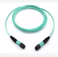 China Factory Supply MTP/MPO trunk 8F 12F 24F Singlemode/ Multimode cable fiber optic patch cord for sale