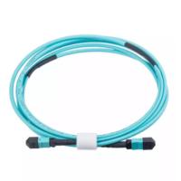 China MTP MPO Fiber Optical Patch Cable 8 Core Multimode Fiber Optic Cable for sale
