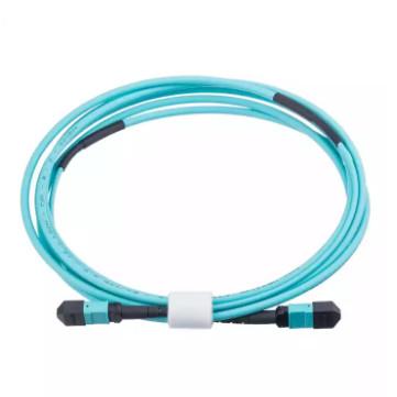 China MTP MPO Fiber Optical Patch Cable 8 Core Multimode Fiber Optic Cable for sale