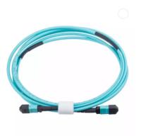 China MTP MPO Fiber Optical Patch Cable 8 Fiber Multimode Fiber Optic Core for sale