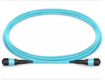 China MM Cable  OM3 12 Fibers MPO/MTP Fiber Optic Patch Cord for sale