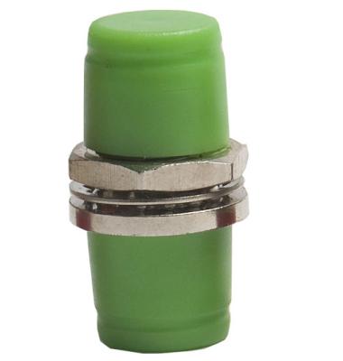 China High Precision of Mechanical Dimension FC optical Adapter Green or red Color for sale