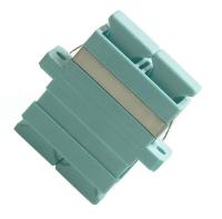 China ISO9001:2008 Duplex or Simplex Stability OM3 SC Upc with Ceramic Bronze Sleeve Fiber Optic Couplers for sale