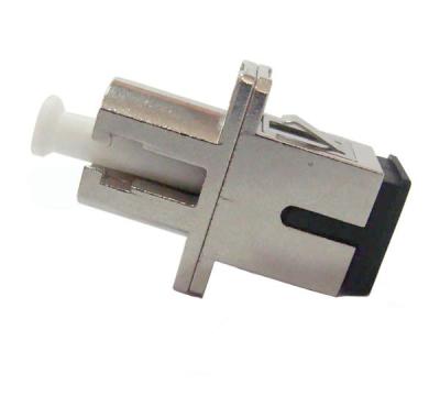 China Zinc Alloy LC-SC Simplex Fiber Optic Adapter With Ceramic Ferrule for sale