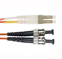 China Multimode Fiber Optic Patch Cord LC / UPC-ST / UPC PVC Or LSZH for sale