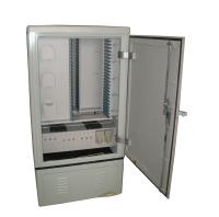 China Stainless steel material Fiber Optic Cross-Connection Cabinet, Used for outdoor FTTX for sale