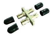 China Zinc alloy material SX or DX Optical Cable Adapter Black Hat Fibre Optic Adapter for sale