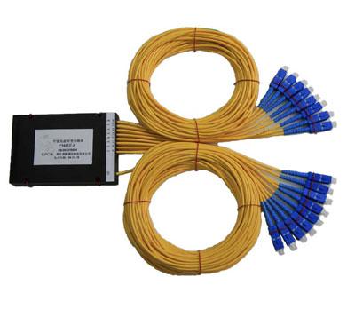 China 1310nm / 1550nm operate wavelength 1 x n PLC Fiber Optic Splitter for sale