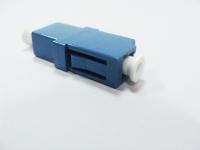 China PBT blue Optical Fiber Adapter Low Insertion Loss LC to LC SM Simplex for sale