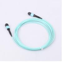China MPO / UPC MTP Fiber Optic Patch Cord 3.0mm 12F MM 5m for sale