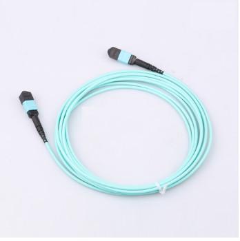 China MPO / UPC MTP Fiber Optic Patch Cord 3.0mm 12F MM 5m for sale