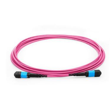 China 8 12 24 Cord MPO Fiber Optic Patch Cord MPO - FC Fiber Optic Jumper for sale