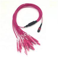 China MPO Fiber Optic Jumper 24 Core MPO Trunk Cable to LC Om3 Om4 Fiber Optic Patch Cord for sale