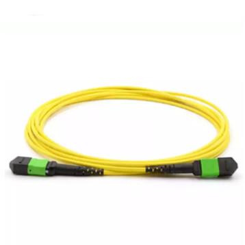 China High Quality 12 Fibers Female / Male SM / MM MPO / MTP Fiber Optic Patch Cable for sale