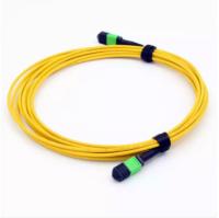 China MTP Om4 MM 8 / 12 Fiber MPO Fiber Optic Patch Cord SENKO Brand for sale