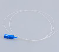 China Fiber optical pigtail SC/UPC singlemode G652D simplex 0.9mm white LSZH cable for sale