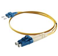 China SC/UPC to LC/UPC Fiber Optic Patch Cord Singlemode Duplex 3.0mm for sale