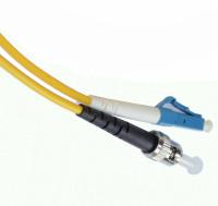 China LC/UPC-ST/UPC SM SX 3.0mm croning Optical patch cord LSZH out jacket for sale