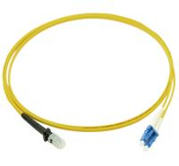 China LSZH Out Jacket Fiber Optic Patch Cord MTRJ To LC/UPC Mono Modeduplex 2.0mm 5Mtrs for sale