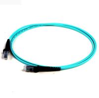 China Aqual Color Fiber Optic Patch Cord Fiber Optic Pigtail MTRJ To MTRJ OM3 50/125 Duplex 2.0mm LSZH for sale
