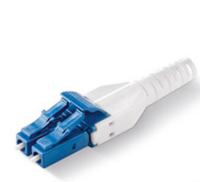 China Singlemode Optical Fiber Connectors LC/UPC Duplex Uniboot Fiber Cable Connector for sale