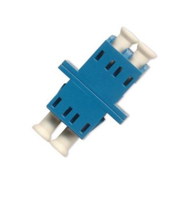 China LC/UPC Fiber Optic Adapter duplex blue color ROHS certificater material for sale