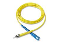 China ST-SC SM DX Fiber Optic Patch Cord Telecom Class , Polished A for sale