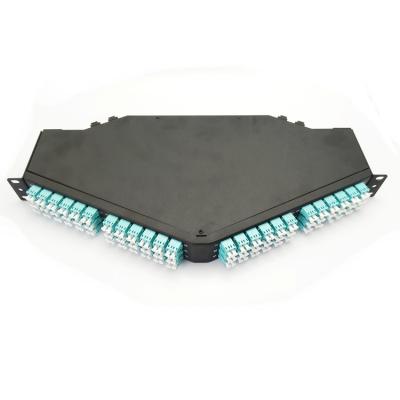 China Cold Rolled Steel 144 Port Mpo To Lc Patch Panel for sale