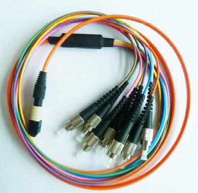 China International standard US Conec MPO to FC Harness & Fanout Cable Assemblies for sale