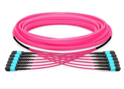China MPO To MPO OM3 OM4 72 Cores Mpo Patch Cord for sale