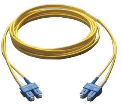 China Singlemode Multimode SC / PC - SC Fiber Optic Patch Cord,1M, 3M, 5M, customized for sale