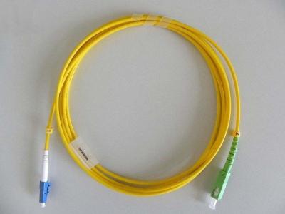 China 1M, 3M, 5M, Customized Fiber Optic Patch Cord LC-SC Simplex Single Mode(PC/UPC/APC) for sale