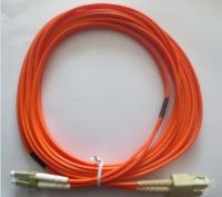 China Simplex, Duplex 1M, 3M, 5M, Customized Fiber Optic Patch Cord Multimode Duplex SC-LC for sale