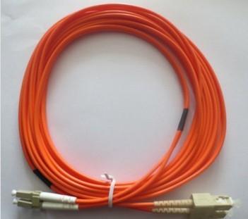 China Simplex, Duplex 1M, 3M, 5M, Customized Fiber Optic Patch Cord Multimode Duplex SC-LC for sale