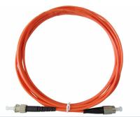 China High Stability Fiber Optic Patch Cord FC-ST , Multimode , Simplex for sale