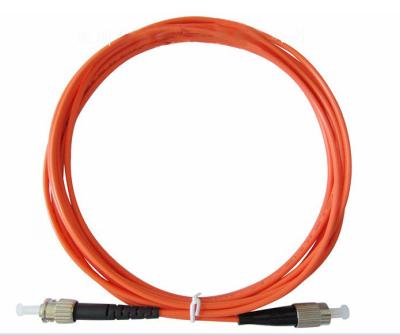 China High Stability Fiber Optic Patch Cord FC-ST , Multimode , Simplex for sale