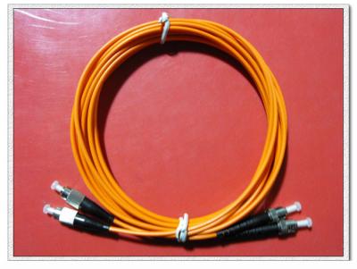 China Fiber Optic Patch Cord FC To ST Multimode Duplex In Industrial for sale