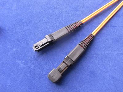 China MTRJ SM / MM Fiber Optics Connector For Single And Multi Mode for sale