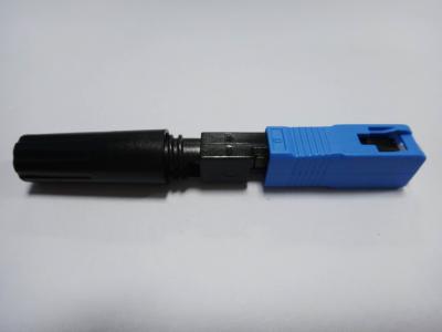 China SC / PC Quick Assembly connector , Pre - Polish Metal V Groove for sale