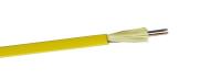 China Ribbon Flat Fiber Optical Cable Sinlge Mode With Flame-Retardant Jacket for sale